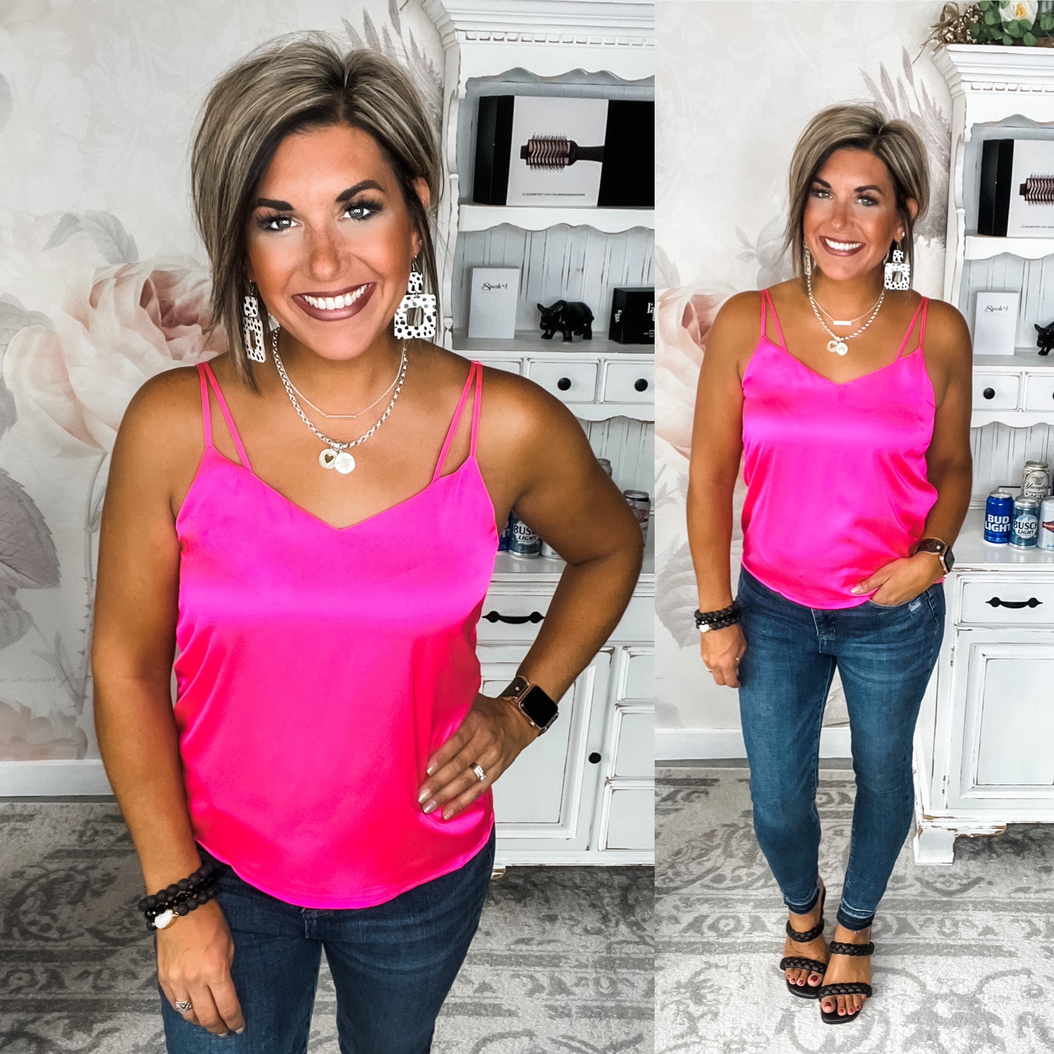 Neon Moon Double Strap Cami Tank