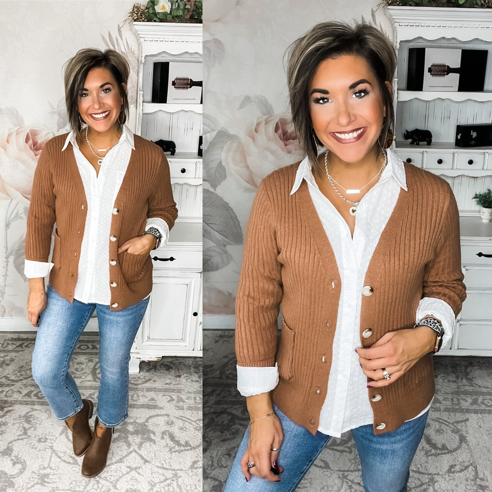 We Know The Feeling Button Down - White