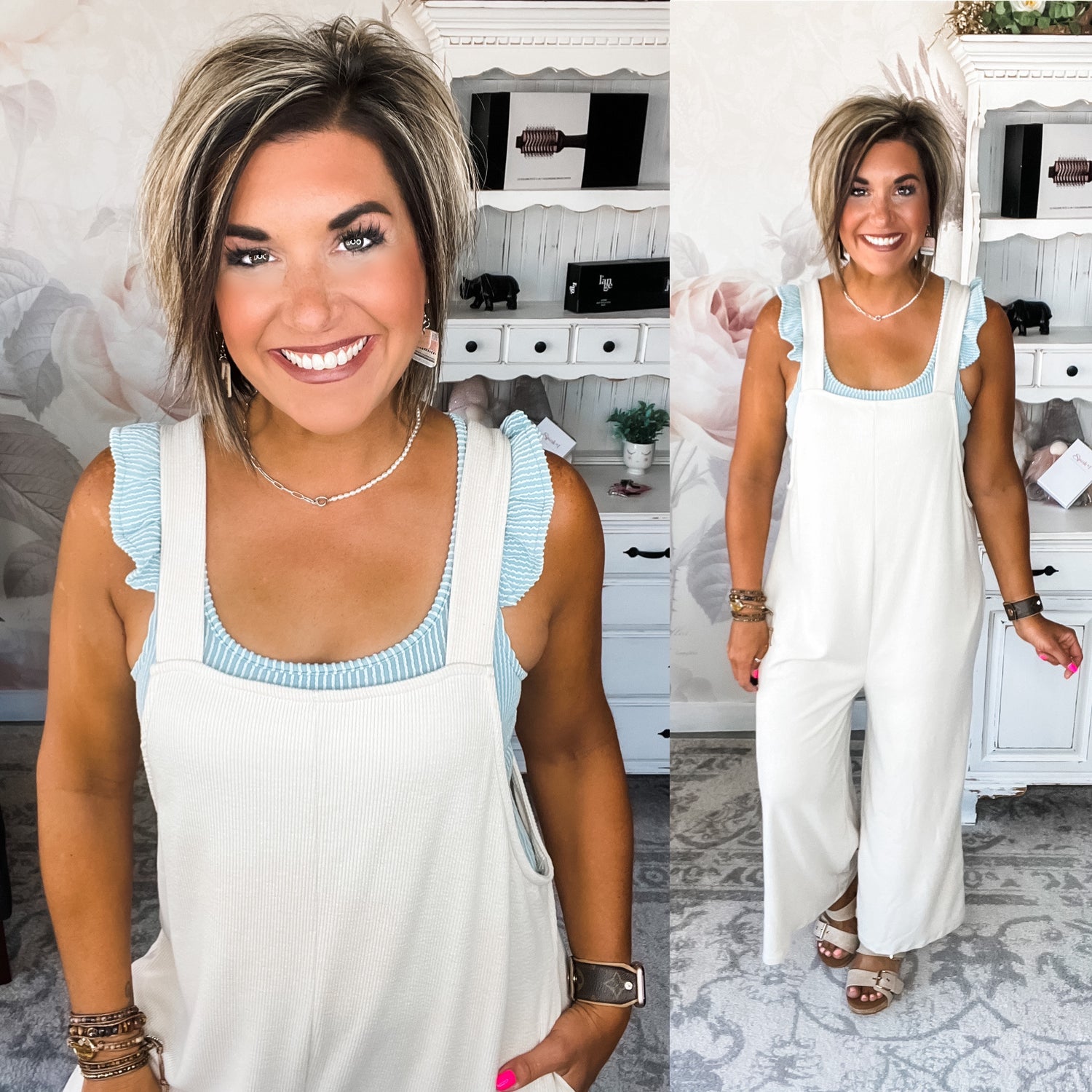 See How it Goes Bodysuit - Dusty Mint